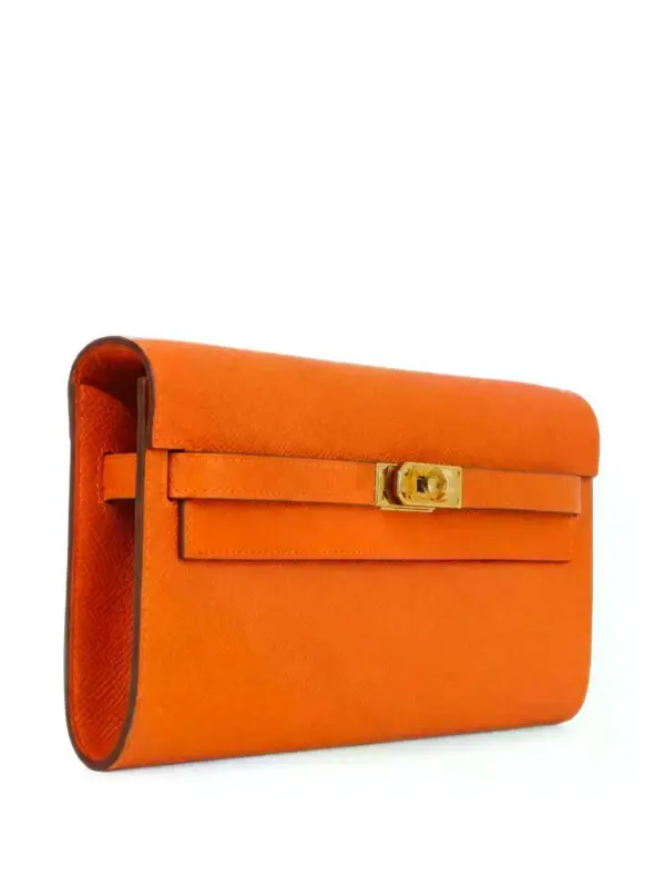 Hermès Kelly To Go Epsom Leather Mini Bag - Orange