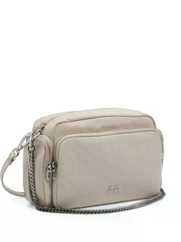 Bimba Y Lola Large Stone Cotton Pocket Crossbody Bag