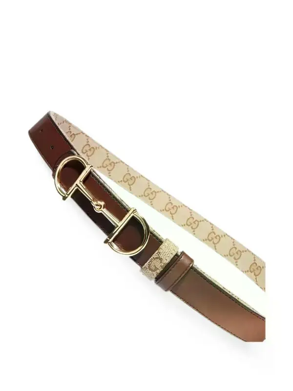 Gucci Gg Horsebit Belt