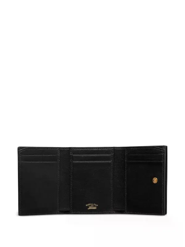 Gucci Horsebit Web Small Tri-fold Wallet