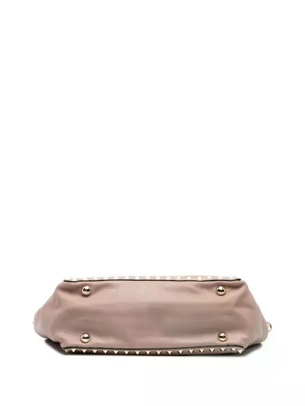 Valentino Garavani 2000-2017 Small Leather Rockstud Trapeze Satchel