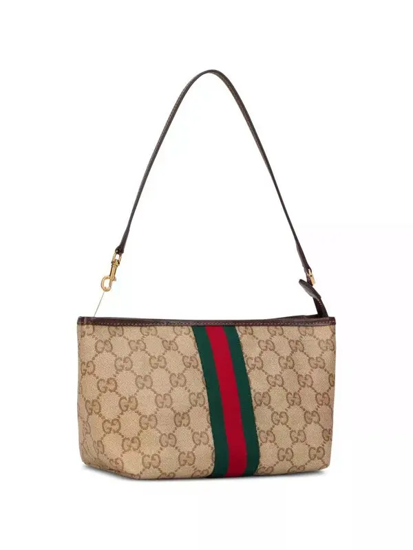 Gucci Small Pouch With Strap And Web