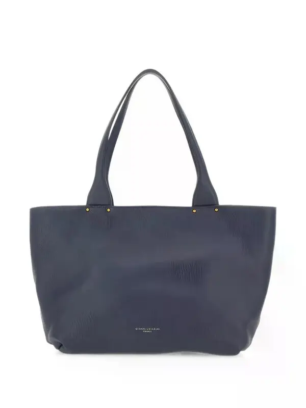 GIANNI CHIARINI Zip-fastening Leather Tote Bag