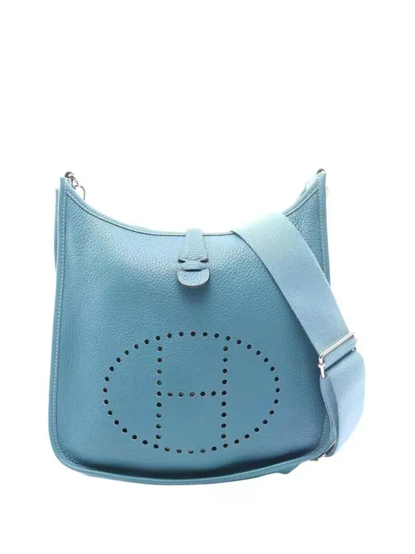 Hermès 2009 Clemence Evelyne Iii Pm Crossbody Bag