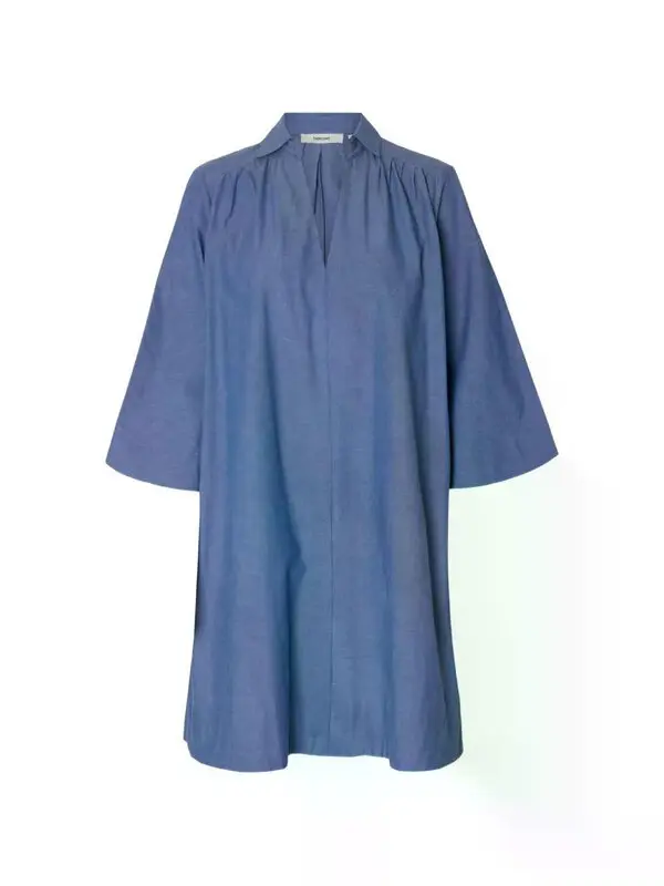 SELECTED Organic-cotton V-neck Dress