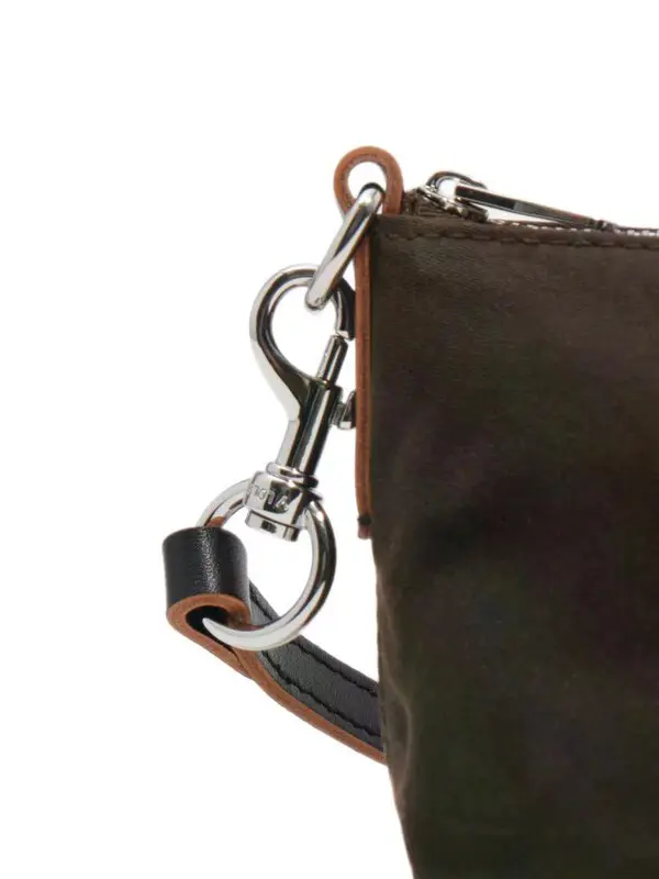 Bimba Y Lola Small Dark Coated Crossbody Bag