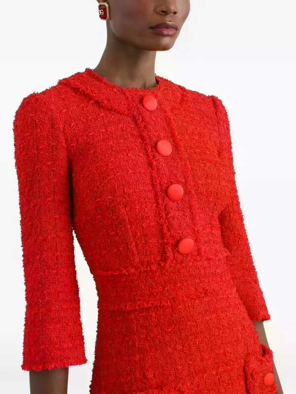Dolce & Gabbana Short Dress In Rachel Tweed