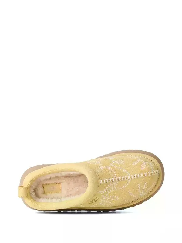 UGG Tazz Botanic Embroidered Platform Mules