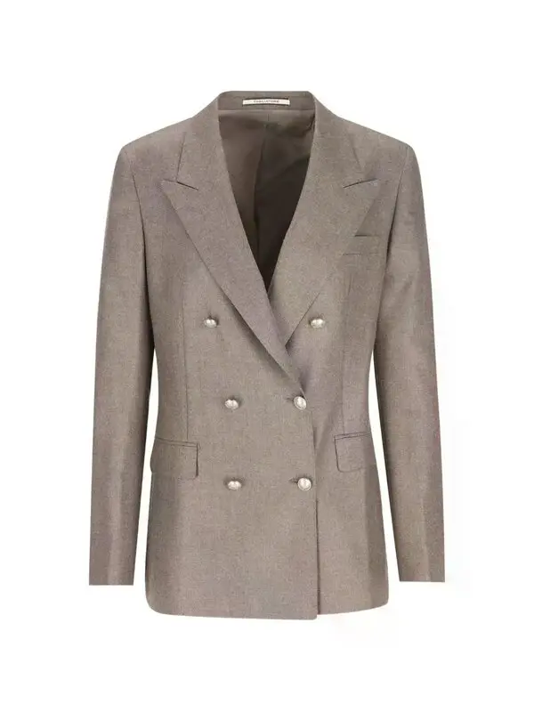 Tagliatore Double-breasted Peak-lapel Blazer