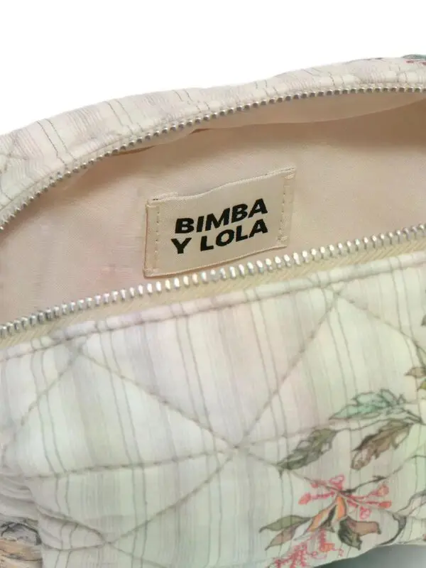 Bimba Y Lola Romantic Sweet Birds Small Cotton Make-up Case