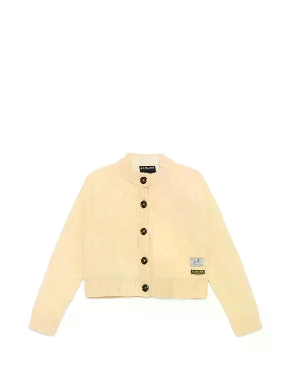 B.B. WALACE Cropped Button-up Cardigan