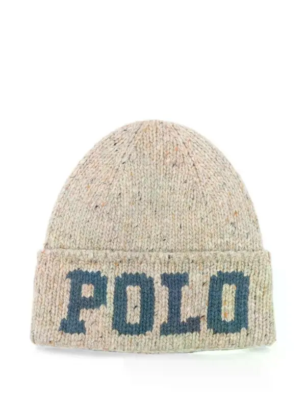 Polo Ralph Lauren Logo-intarsia Beanie Hat