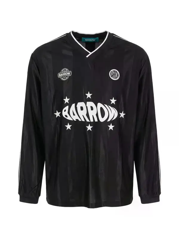 BARROW Graphic-print Long-sleeve T-shirt