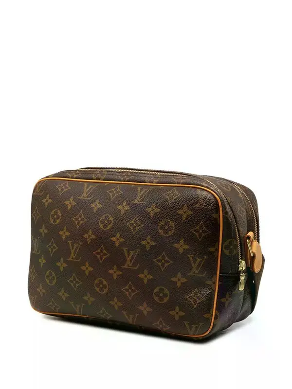 LOUIS VUITTON 2002 Monogram Reporter Pm Crossbody Bag