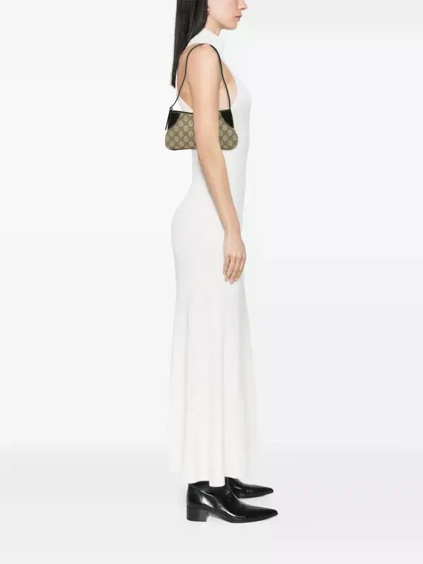Gucci 2016-2026 Small Gg Supreme Emblem Shoulder Bag - Neutrals
