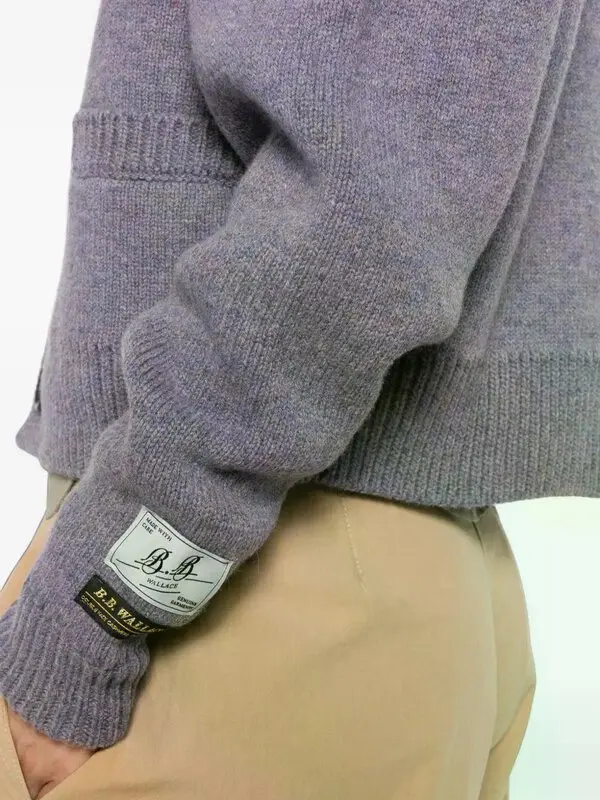 B.B. WALACE Button-up Knitted Cardigan