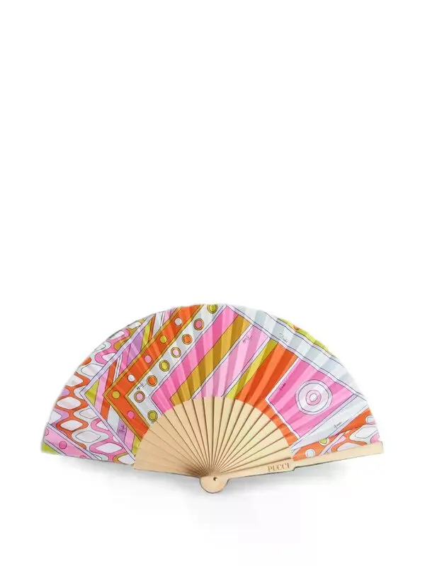 Emilio Pucci Vivara-print Fan