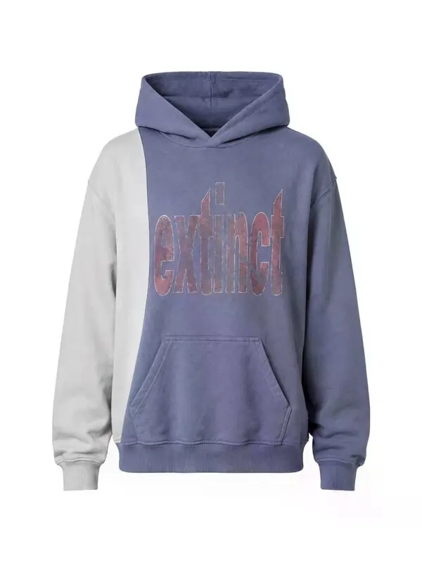 ESPRIT Bleached-effect Panelled Hoodie