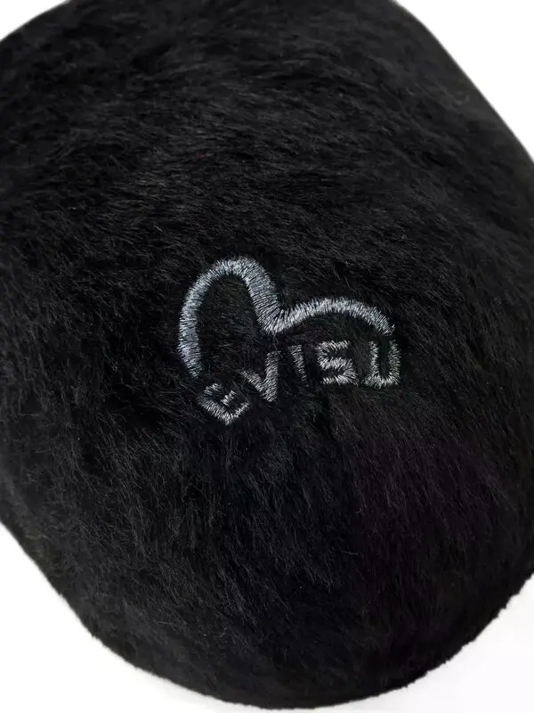 EVISU Daruma Faux-fur Keyring