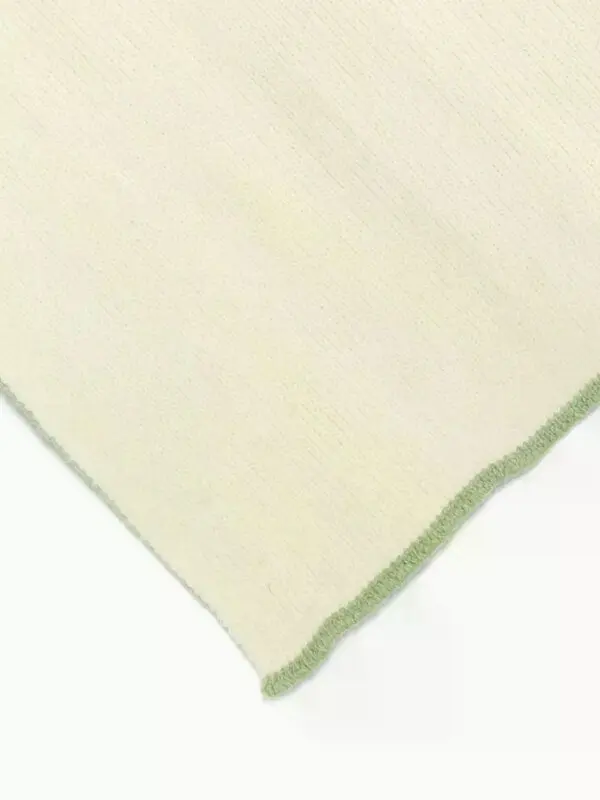B.B. WALACE Two-tone Knitted Scarf - Green