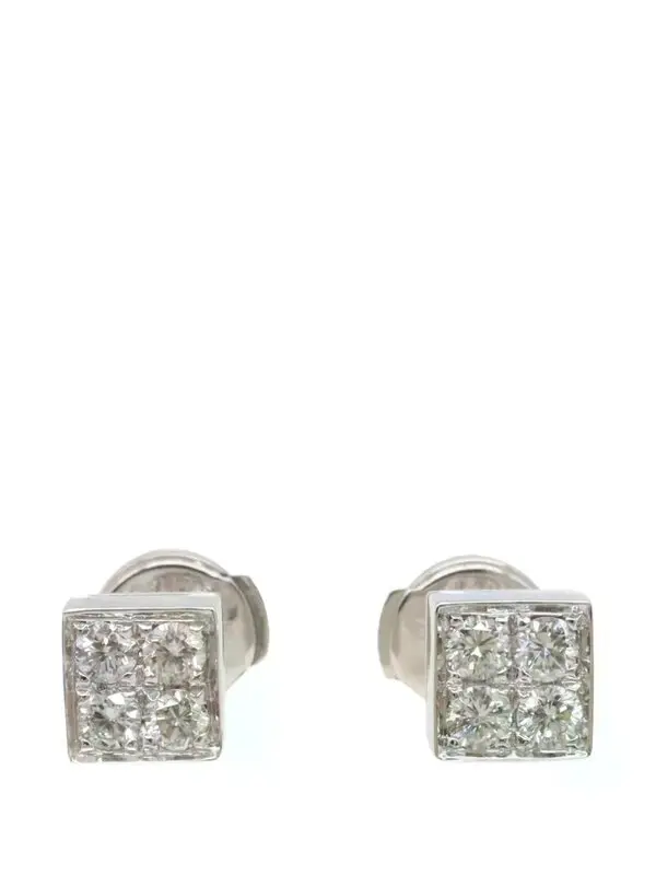 BVLGARI 2010s Lucia Diamond Earrings