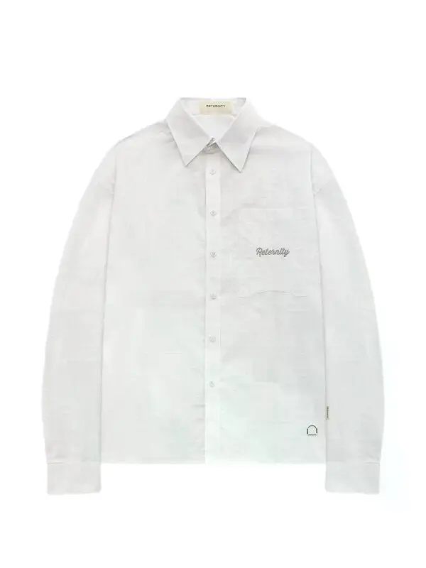 RETERNITY Eclat Logo-embroidered Shirt