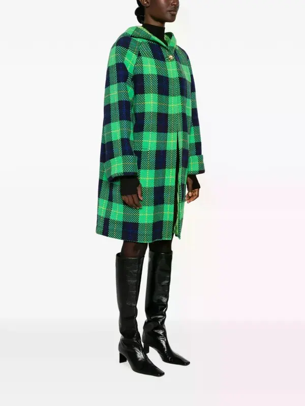 Versace 1990s Hooded Coat