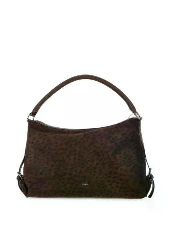 STAND OIL Mushy Leopard-print Tote Bag