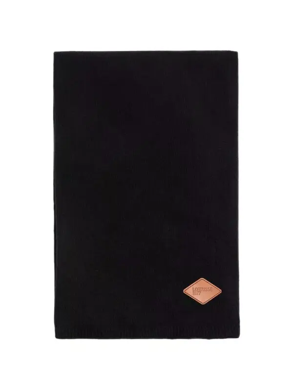 LOTTUSSE Berna Logo-patch Scarf