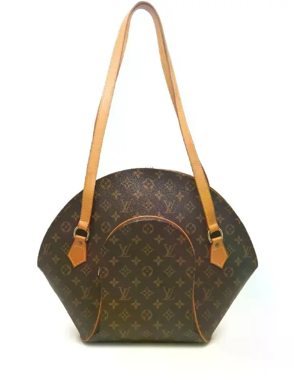 LOUIS VUITTON 1998 Monogram Ellipse Gm Shopping Bag Shoulder Bag - Brown