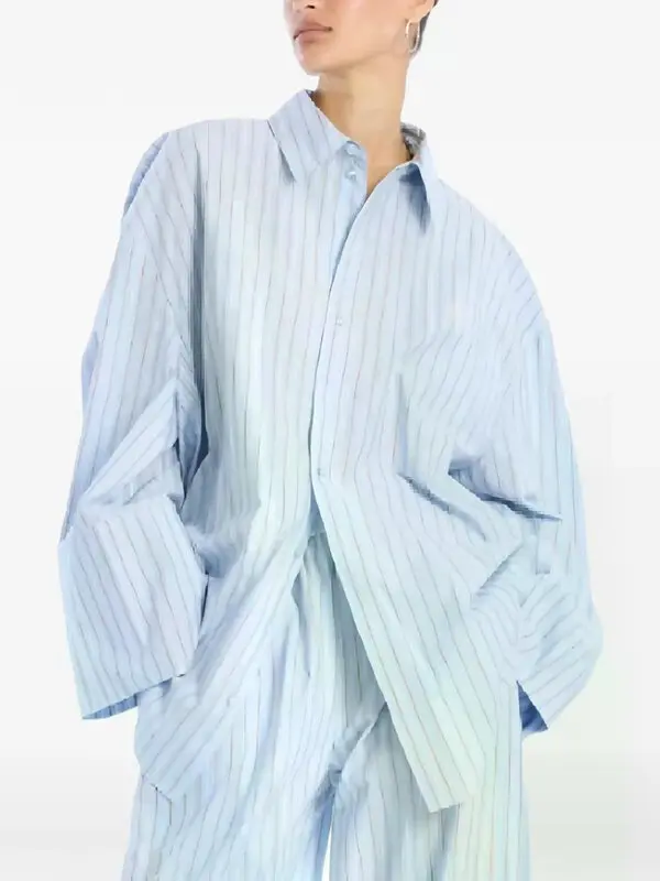 ROTATE BY BIRGER CHRISTENSEN Poplin Oversized Shirt