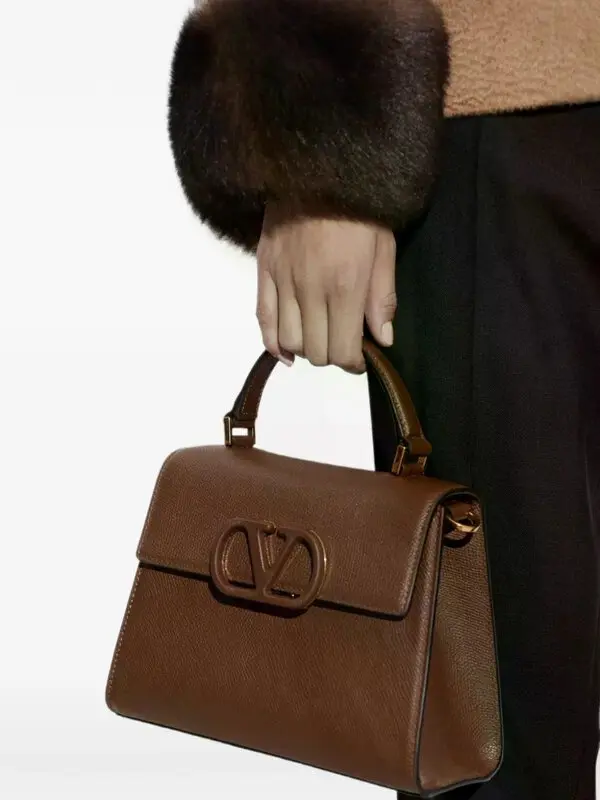Valentino Garavani Vlogo Signature Tote Bag - Brown