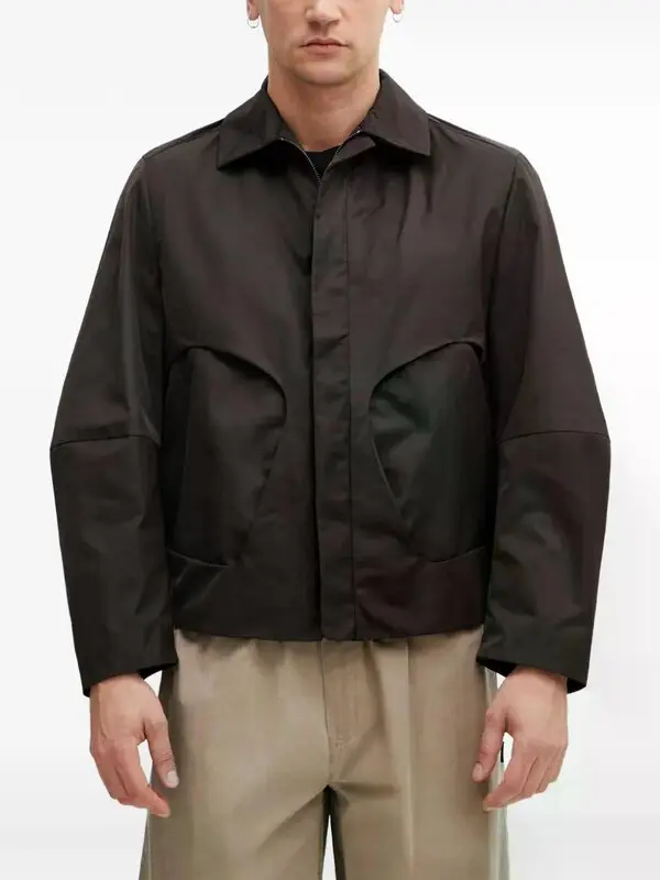 ADER ERROR Pleated-back Zip-up Jacket