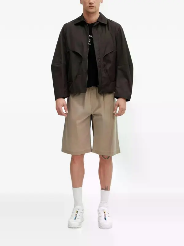 ADER ERROR Pleated-back Zip-up Jacket