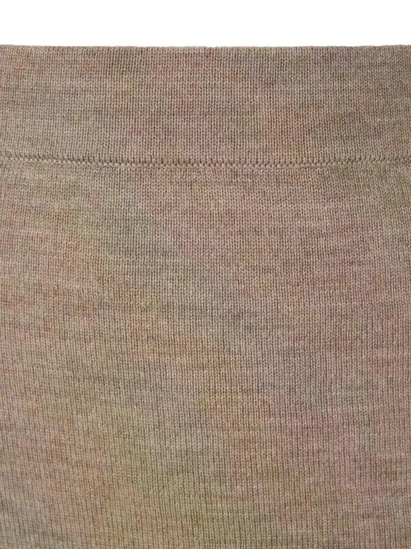 Staud Ruched Knitted Skirt