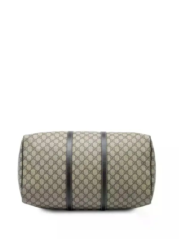 Gucci 2016-2026 Large Gg Supreme Joy Duffel Bag Travel Bag - Neutrals