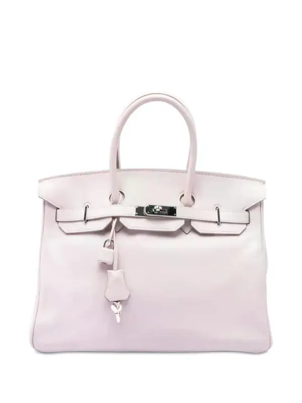 Hermès 2008 Swift Birkin Retourne 35 Handbag