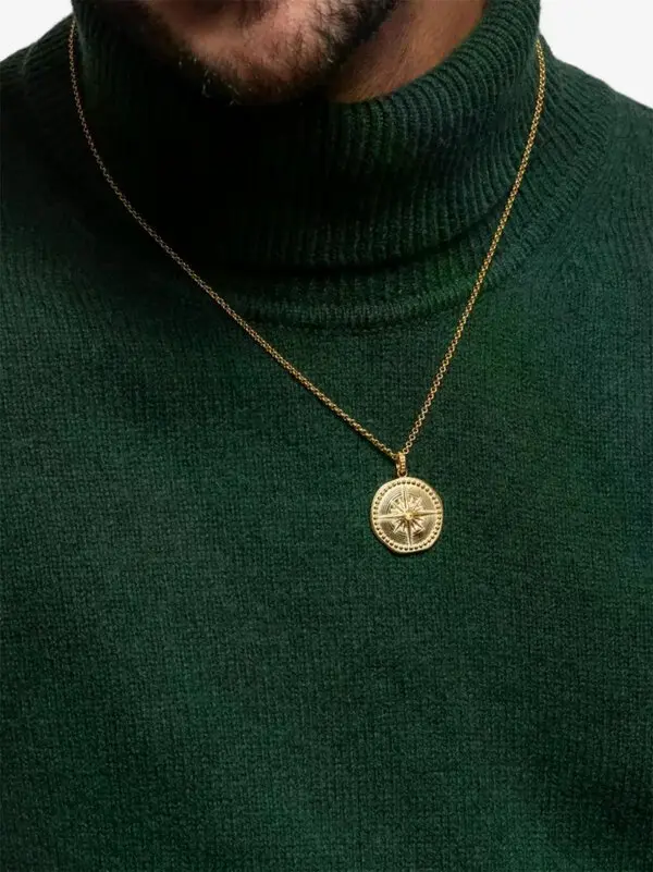 DOWER & HALL Compass-pendant Necklace