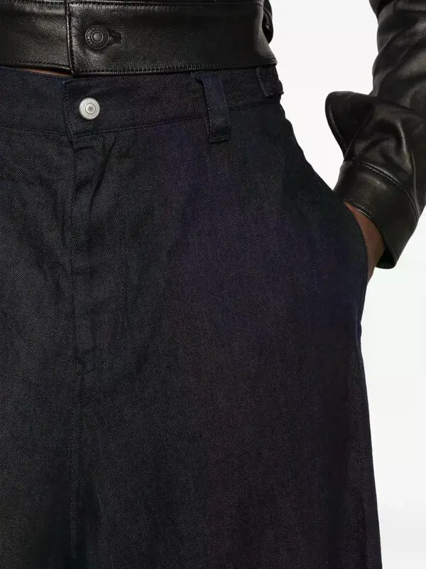 Yohji Yamamoto Cropped Jeans