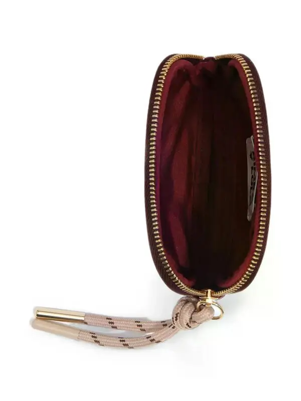 Bimba Y Lola Burgundy Coated Coin Purse - Red