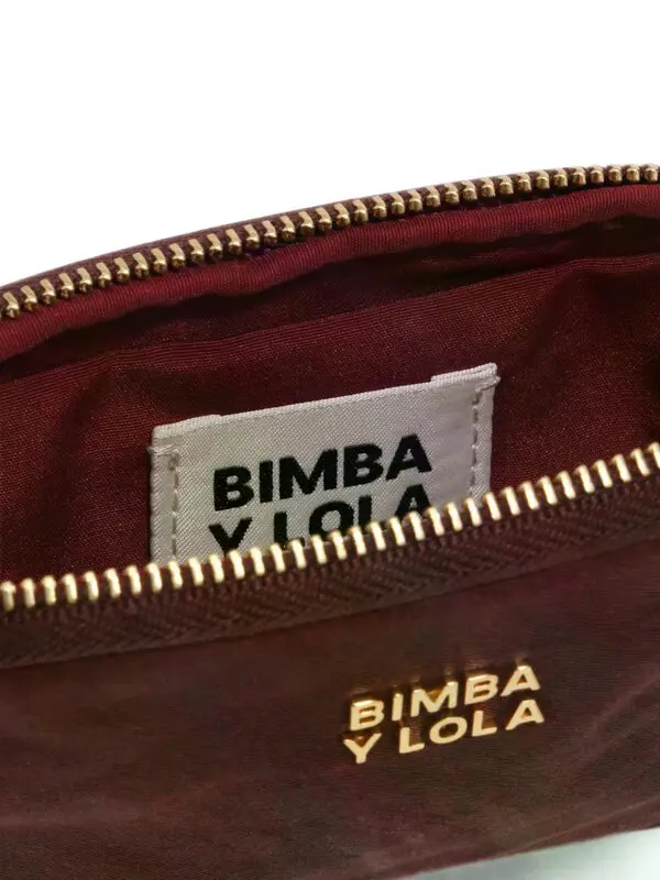 Bimba Y Lola Burgundy Coated Coin Purse - Red