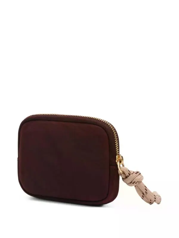 Bimba Y Lola Burgundy Coated Coin Purse