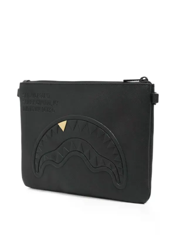 SPRAYGROUND Shark Mouth Embossed Clutch Bag