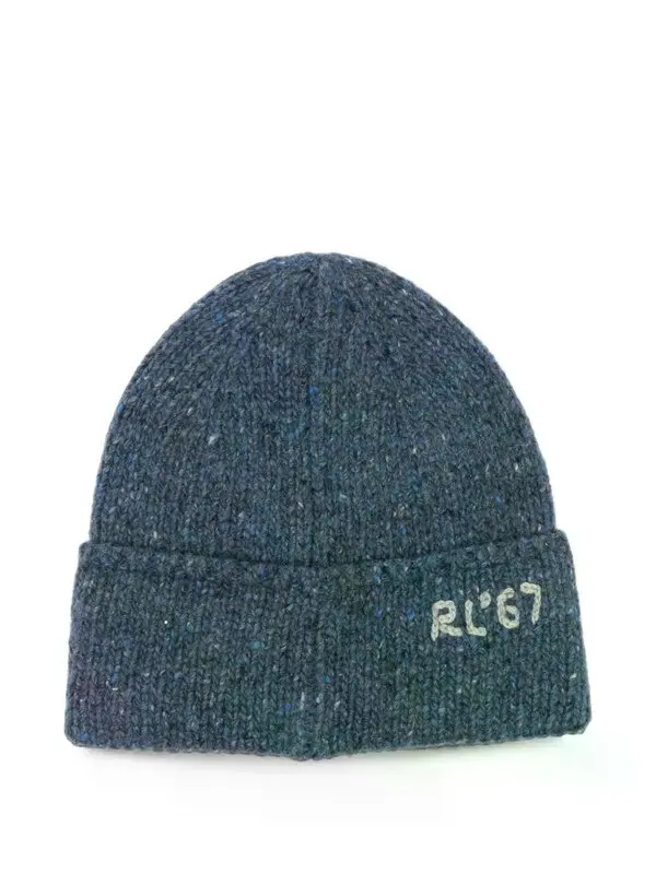 Polo Ralph Lauren Intarsia-knit Turn-up Brim Beanie Hat