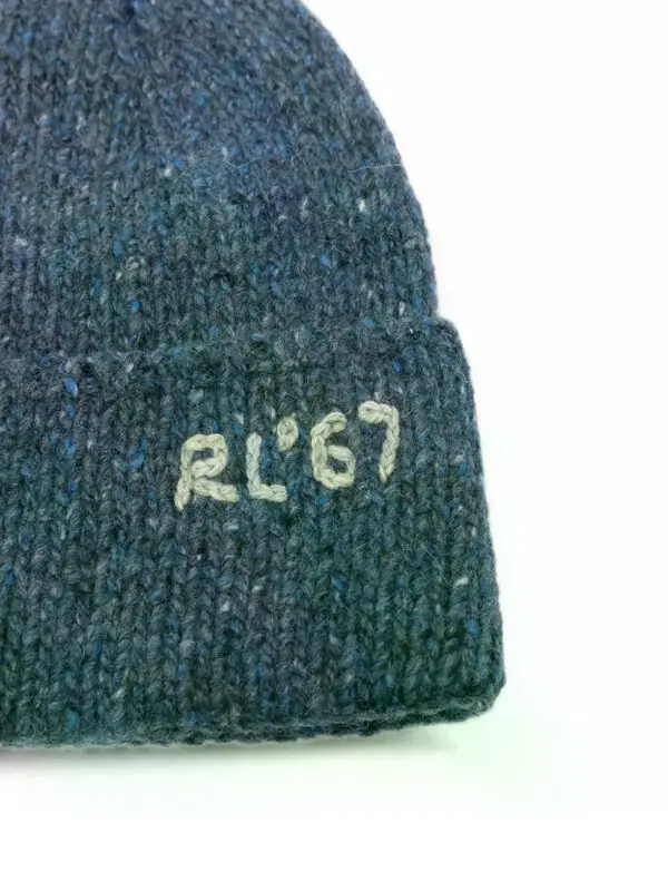 Polo Ralph Lauren Intarsia-knit Turn-up Brim Beanie Hat