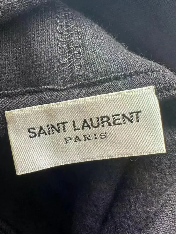 Saint Laurent Logo-print Hoodie