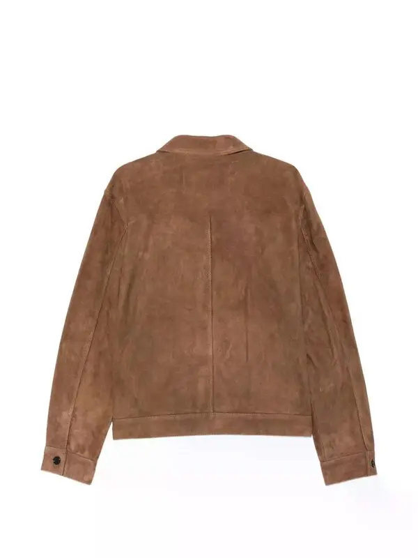 AMI Paris De Coeur Suede Jacket
