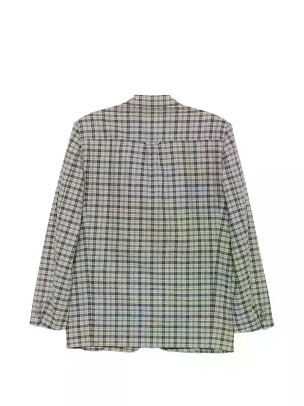 Valentino Garavani 1990s Checked Single-breasted Blazer