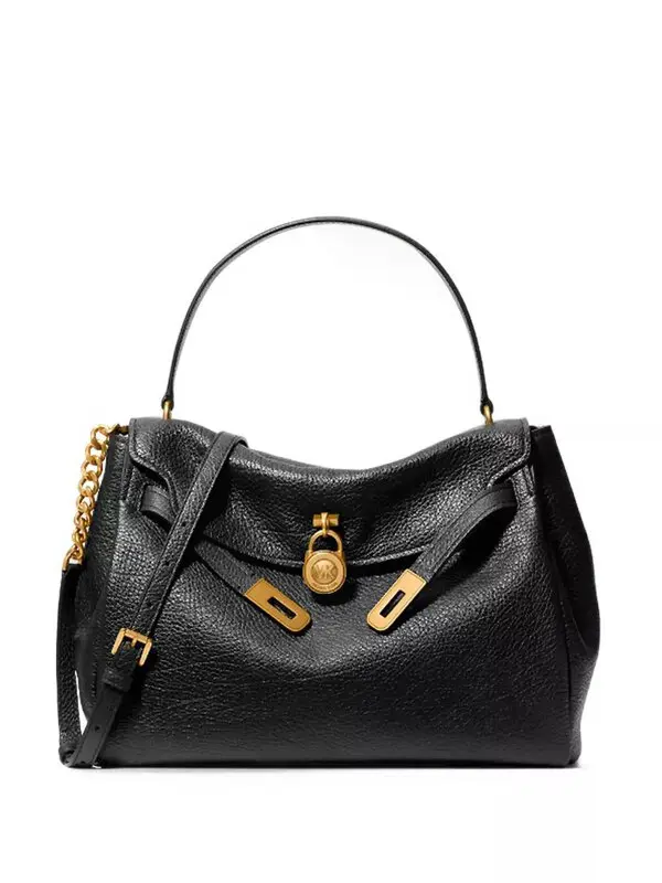 Michael Kors Hamilton Moderne Large Textured Leather Slouchy Satchel Bag