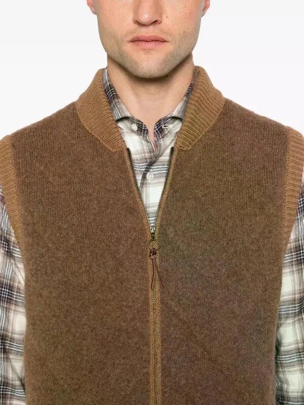 RAKKI Quilted Wool Gilet